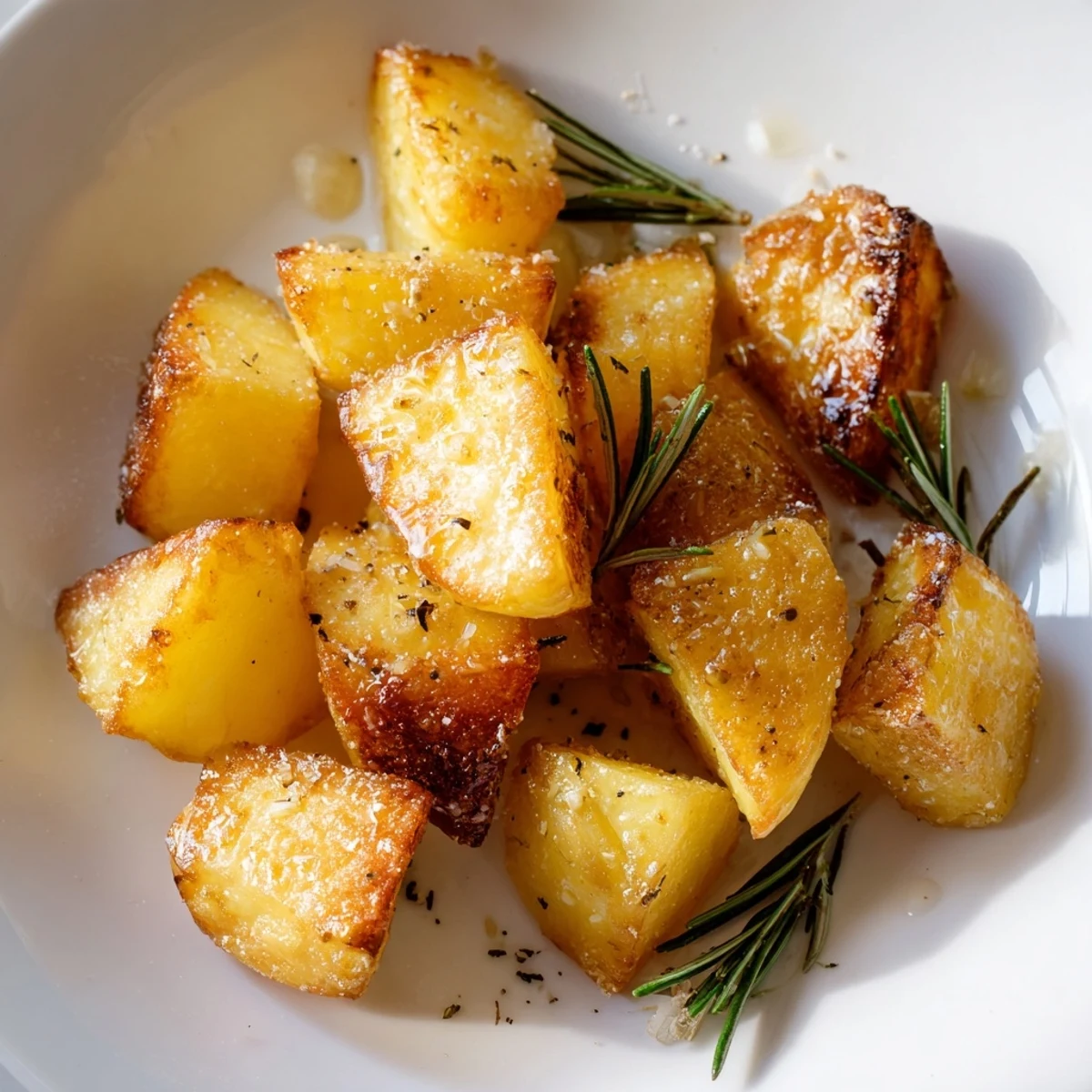 Crispy Potatoes Roasted in Beef Tallow